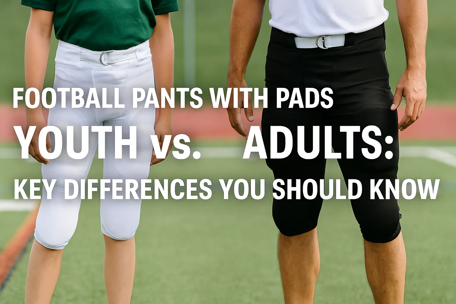 Football Pants with Pads for Youth vs. Adults: Key Differences You ...